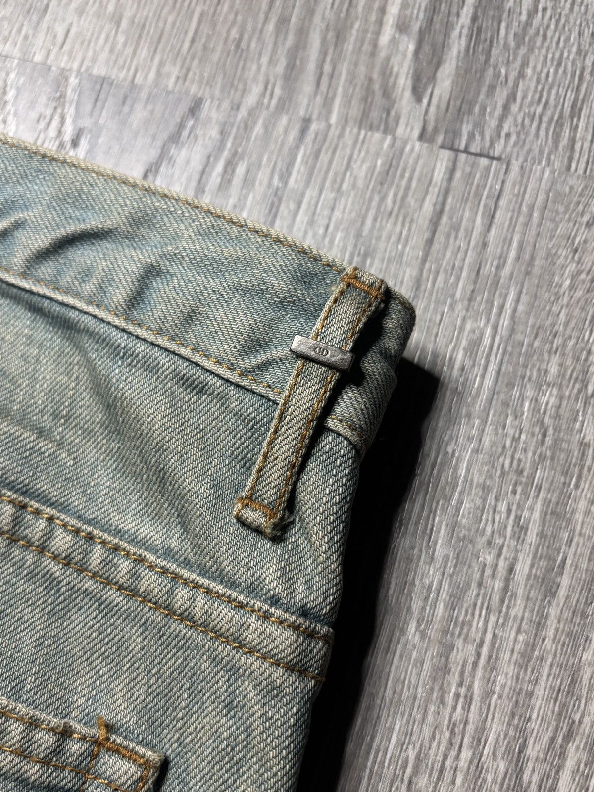 Dior dior ss04 bleu claire denim | Grailed
