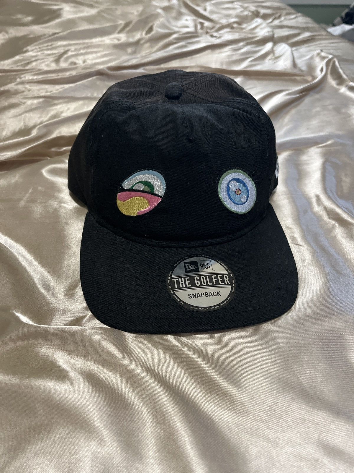 New Era Murakami Eyes Snapback Golfer Hat | Grailed