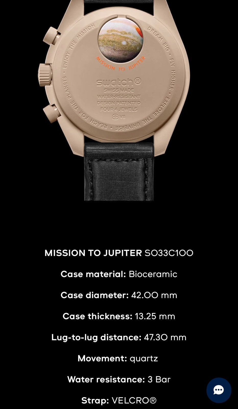 Swatch Moons watch mission to Jupiter | Grailed