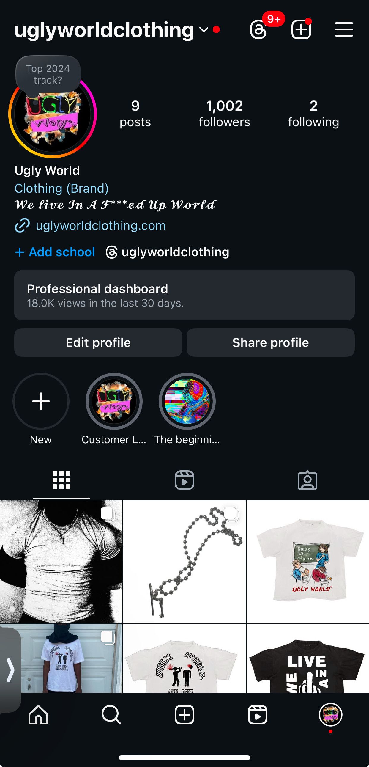 Japanese Brand × Streetwear × Supreme let's get High Together Ugly Wrld ...