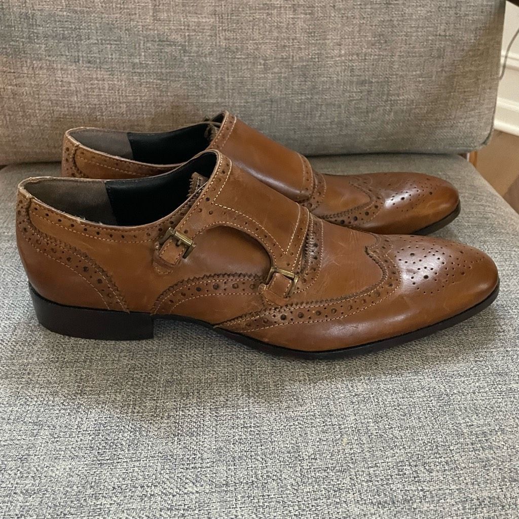 Giorgio Brutini Giorgio Brutini Vance Double Monk Strap Wingtip Dress ...