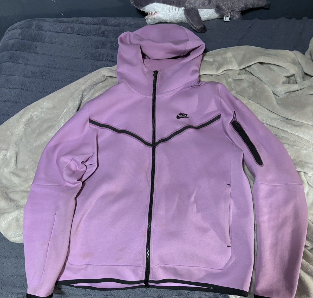 Nike Pink OG Nike Tech Fleece | Grailed