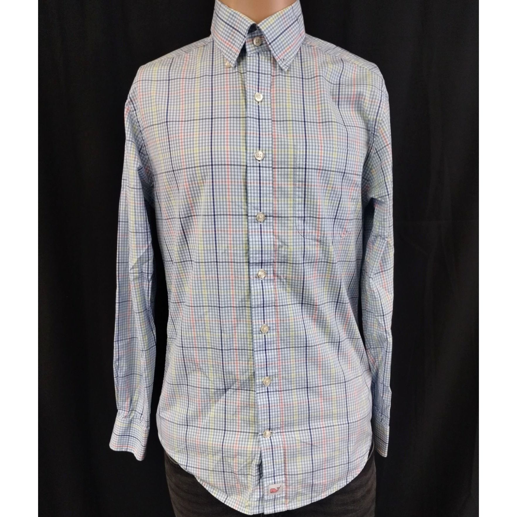 Vineyard Vines Vineyard Vines Men's Blue/Multi. Shirt/Button up SzS ...