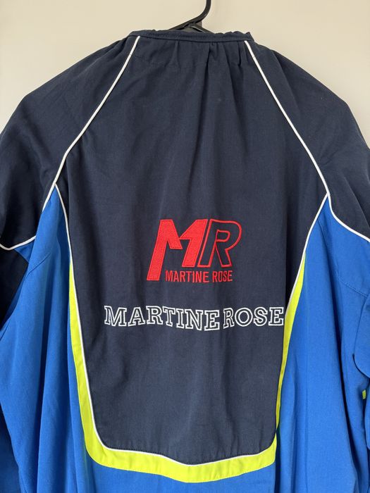 Martine Rose Martine Rose Racing Sponsor Jacket Blue | Grailed