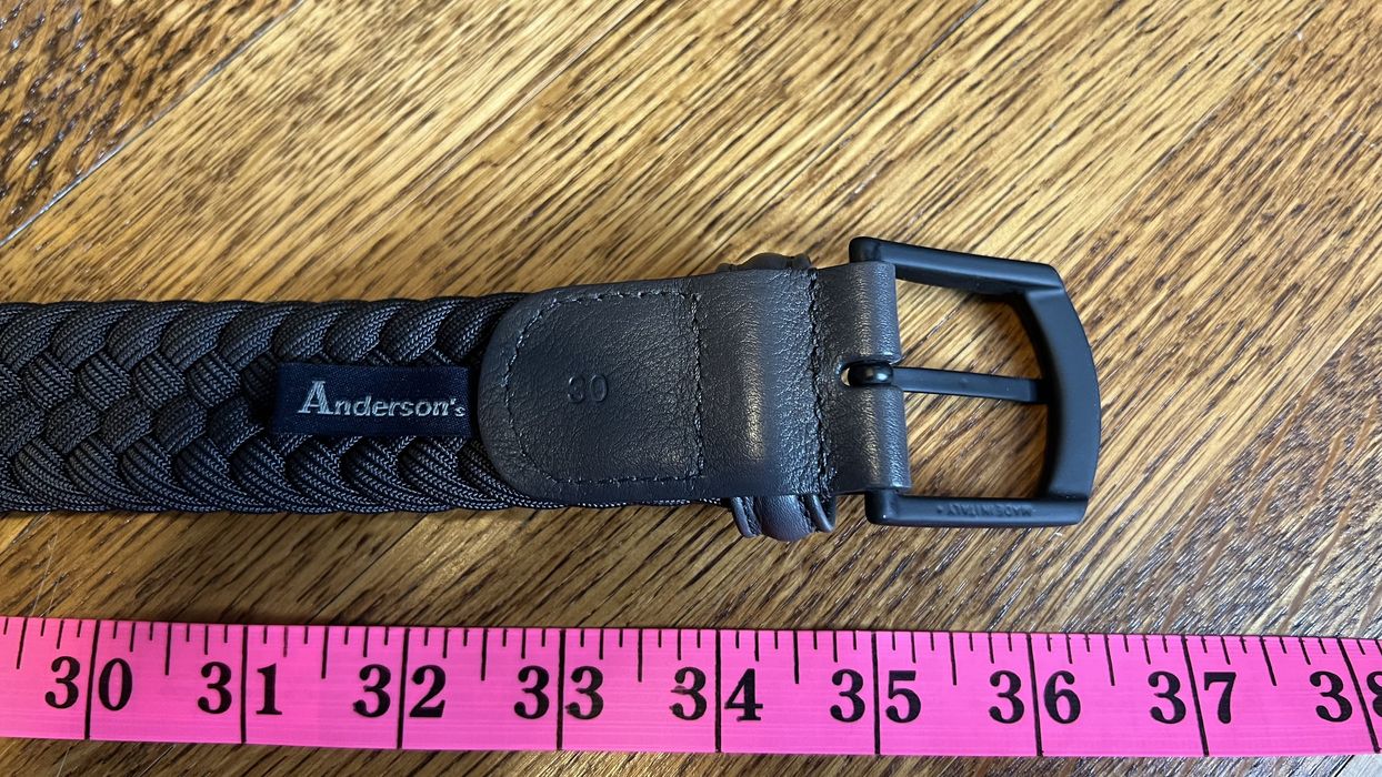 Andersons Anderson’s Chunky Woven Elastic Belt | Grailed