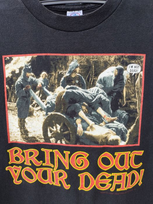 Vintage Vintage 2000 Monty Python Bring Out Your Dead Movie Tee Grailed