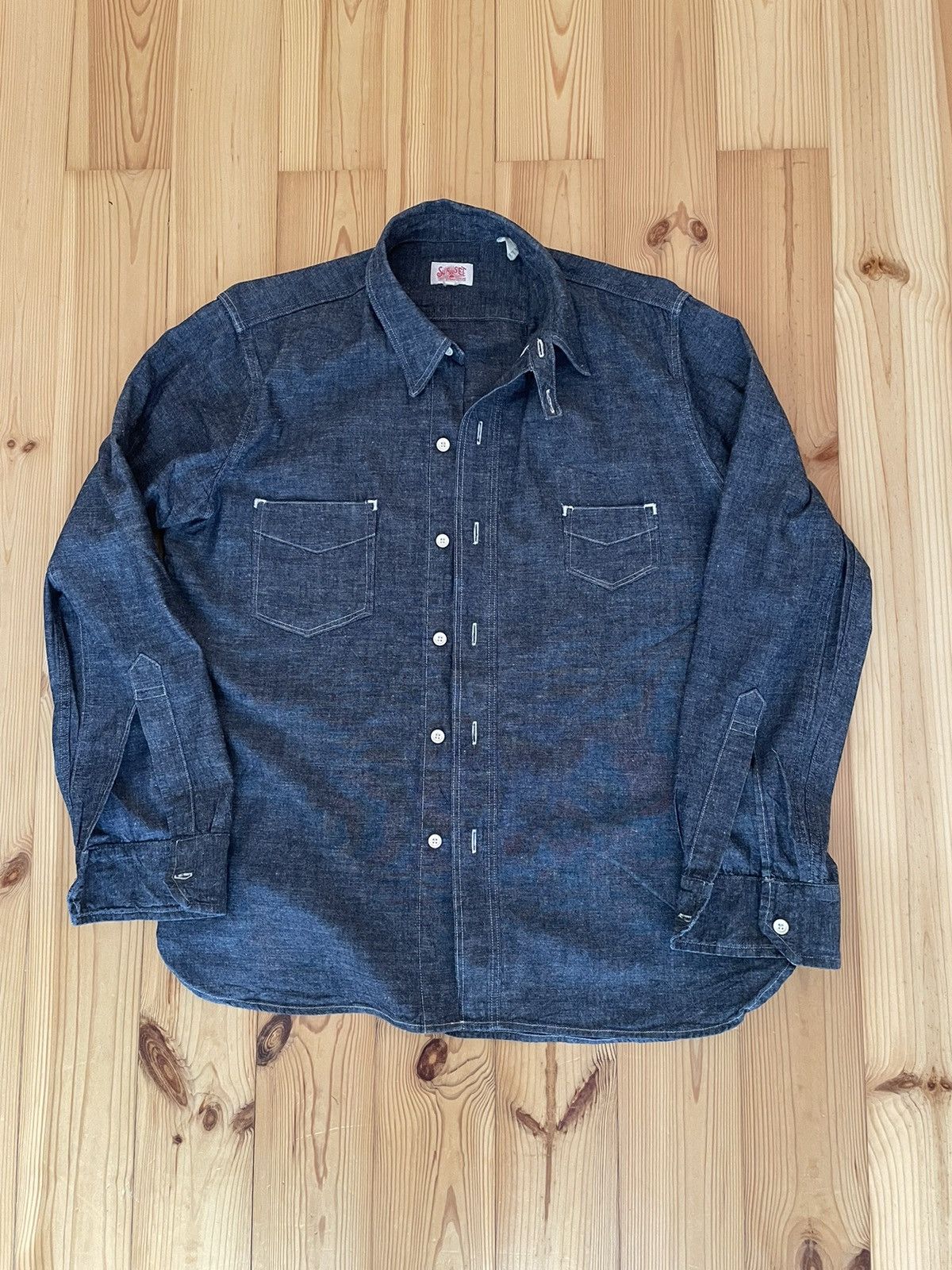 LVC × Levi's Vintage Clothing × Vintage LVC 1920’s Chambray Sunset ...