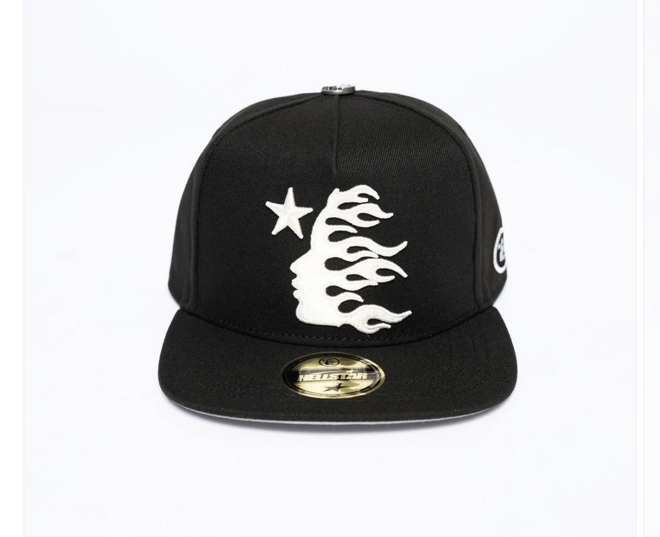 HELLSTAR OG Black Hellstar Fitted Hat 7 3/8 | Grailed