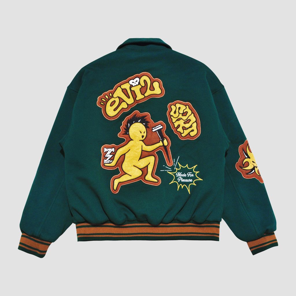 Varsity VARSITY JACKET - FAITH DARK GREEN | Grailed
