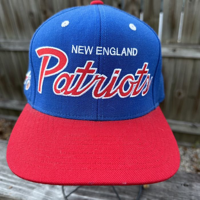Mitchell & Ness New England Patriots Mitchell and Ness Snapback Hat NFL ...