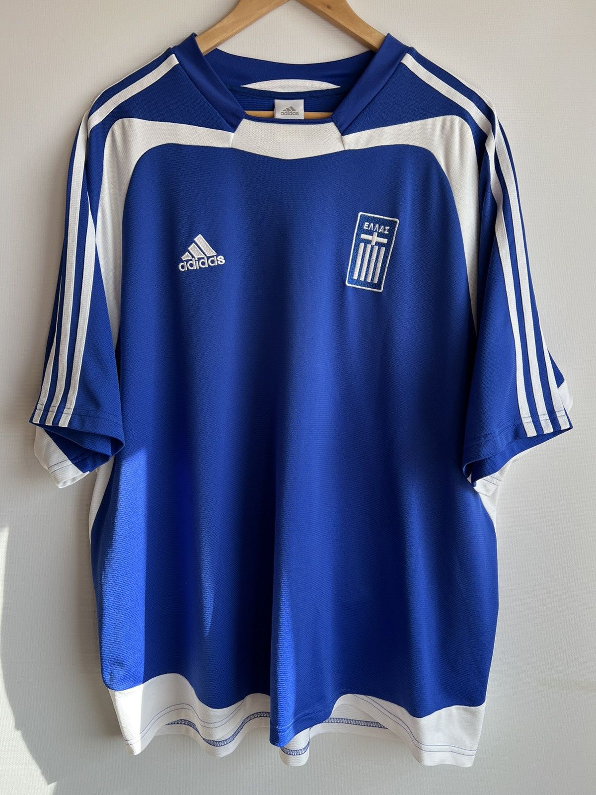 Adidas Vintage Adidas Greece National Team 2004 Home Jersey | Grailed