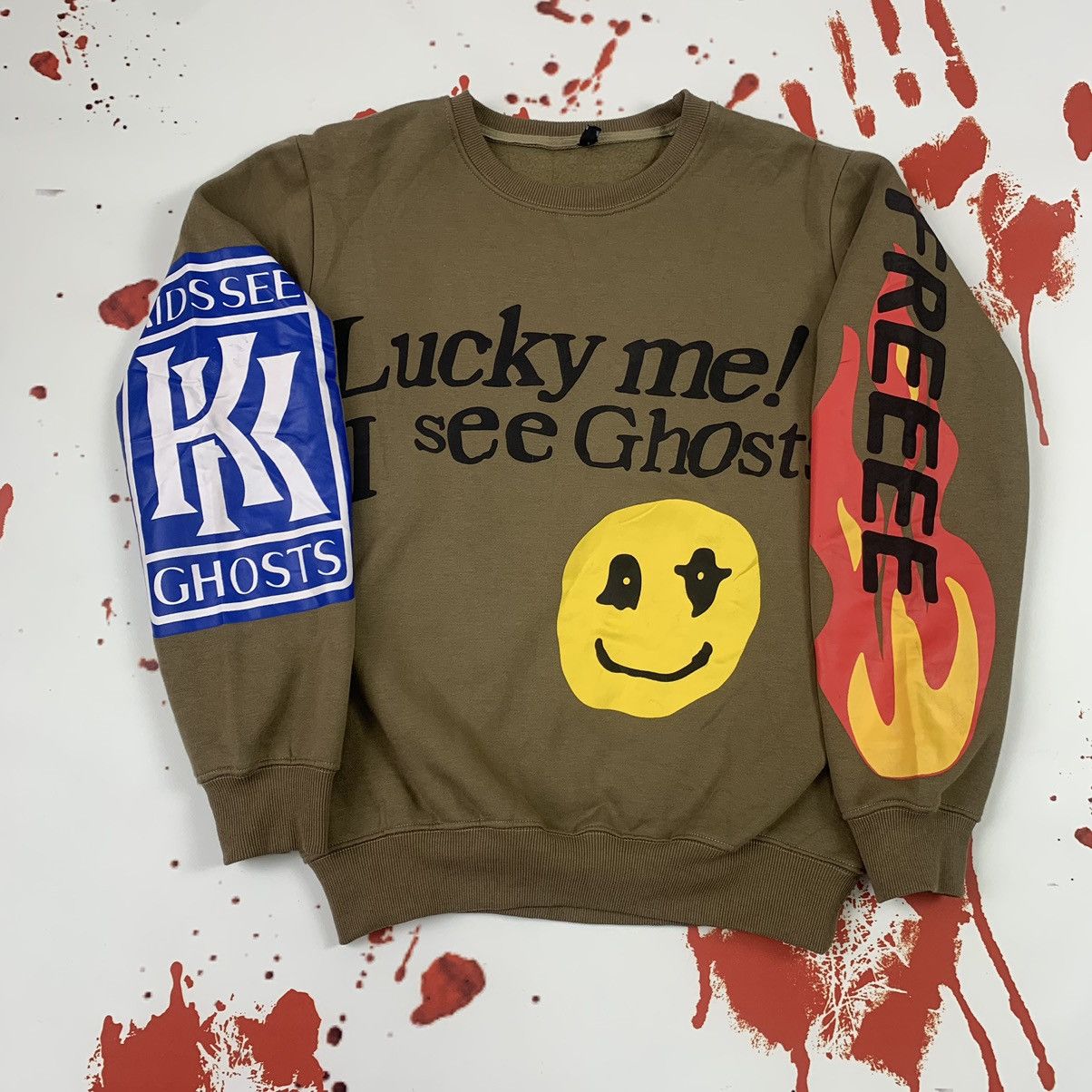 Vintage Vintage y2k streetwear casual lucky me I see ghost style | Grailed