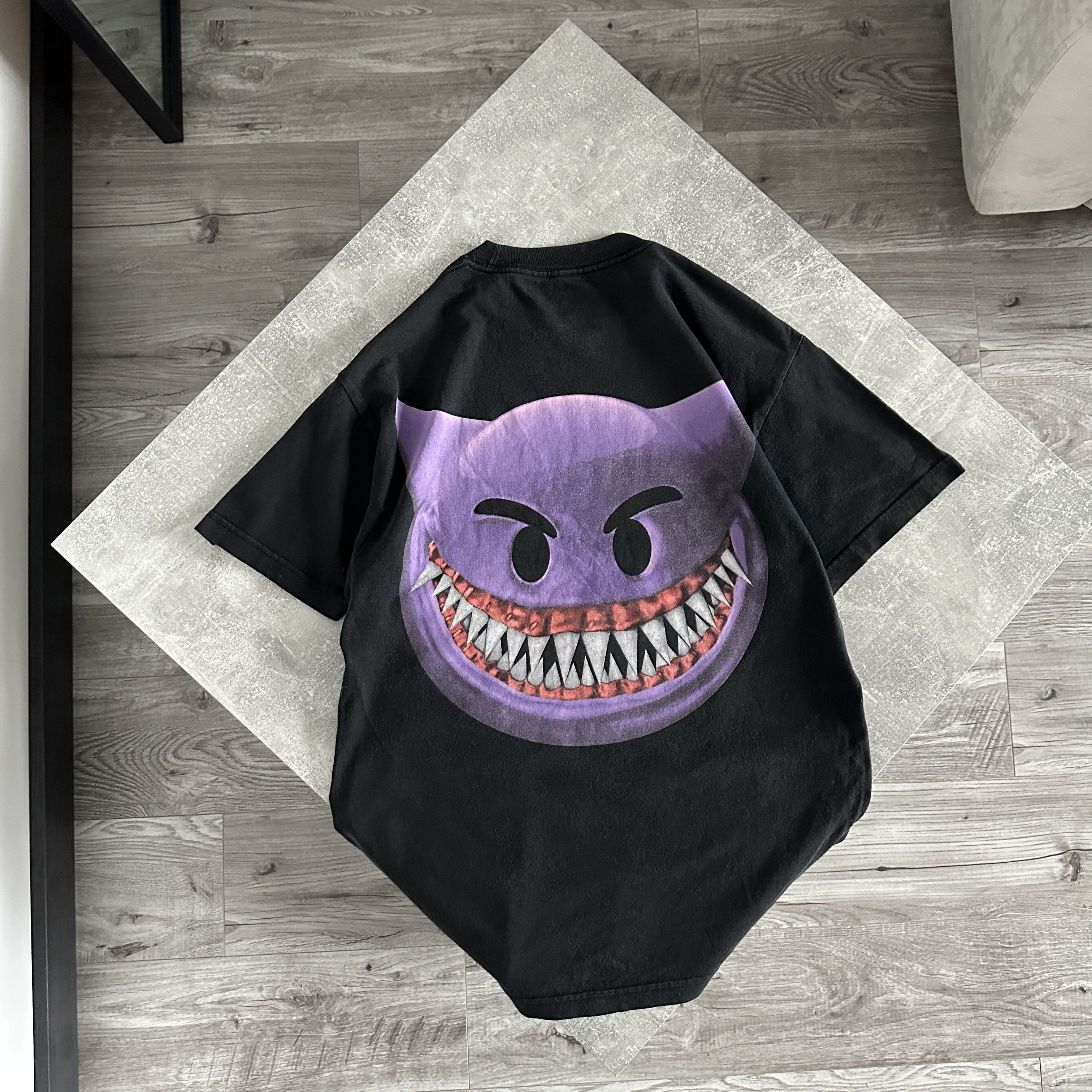 GOTHBOICLIQUE × Lil Peep × Sus Boy SUS BOY LOGOS T-SHIRT (BLACK) | Grailed