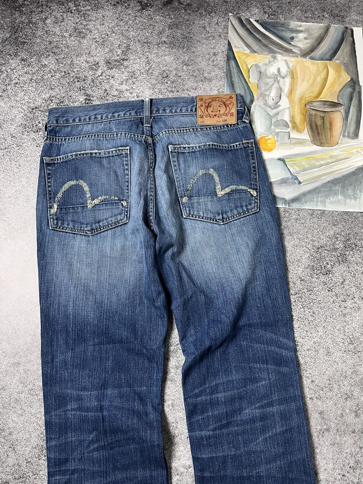 Evisu × Japanese Brand × Vintage 🔥VINTAGE EVISU BAGGY DAICOCK LOGO JEANS PANTS Y2K DENIM | Grailed