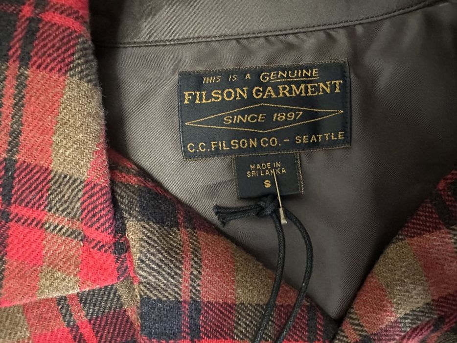 Filson Filson Buckner Wool Camp Shirt S | Grailed