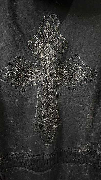Affliction Rare Affliction Cross Hoodie | Grailed