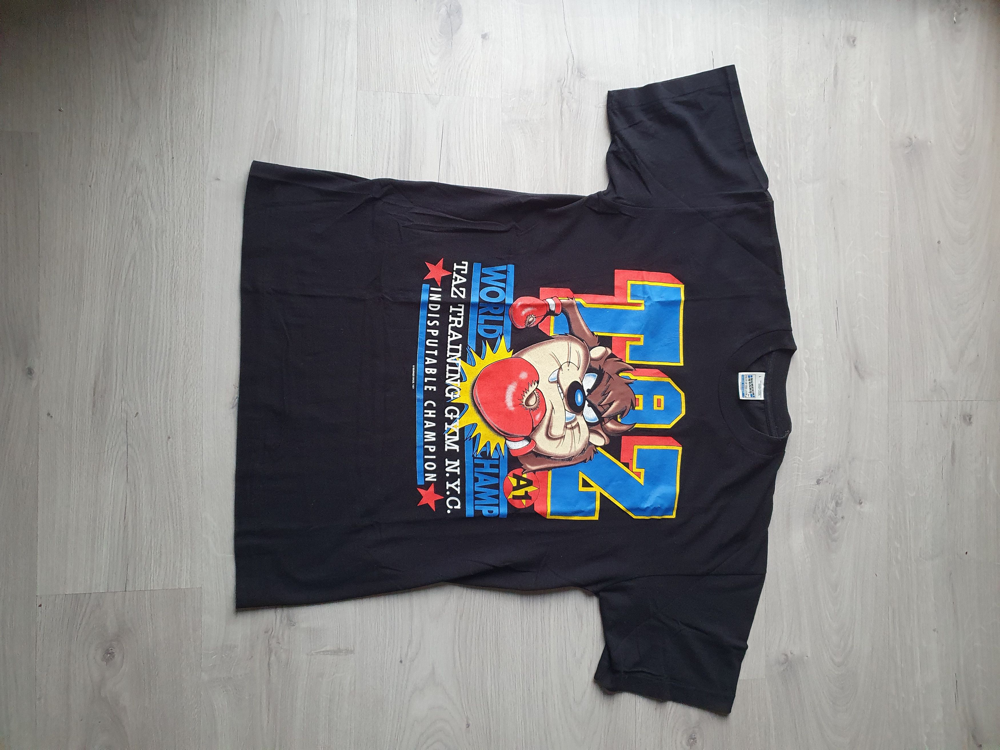 Vintage Looney Tunes Taz Boxing 90's | Grailed
