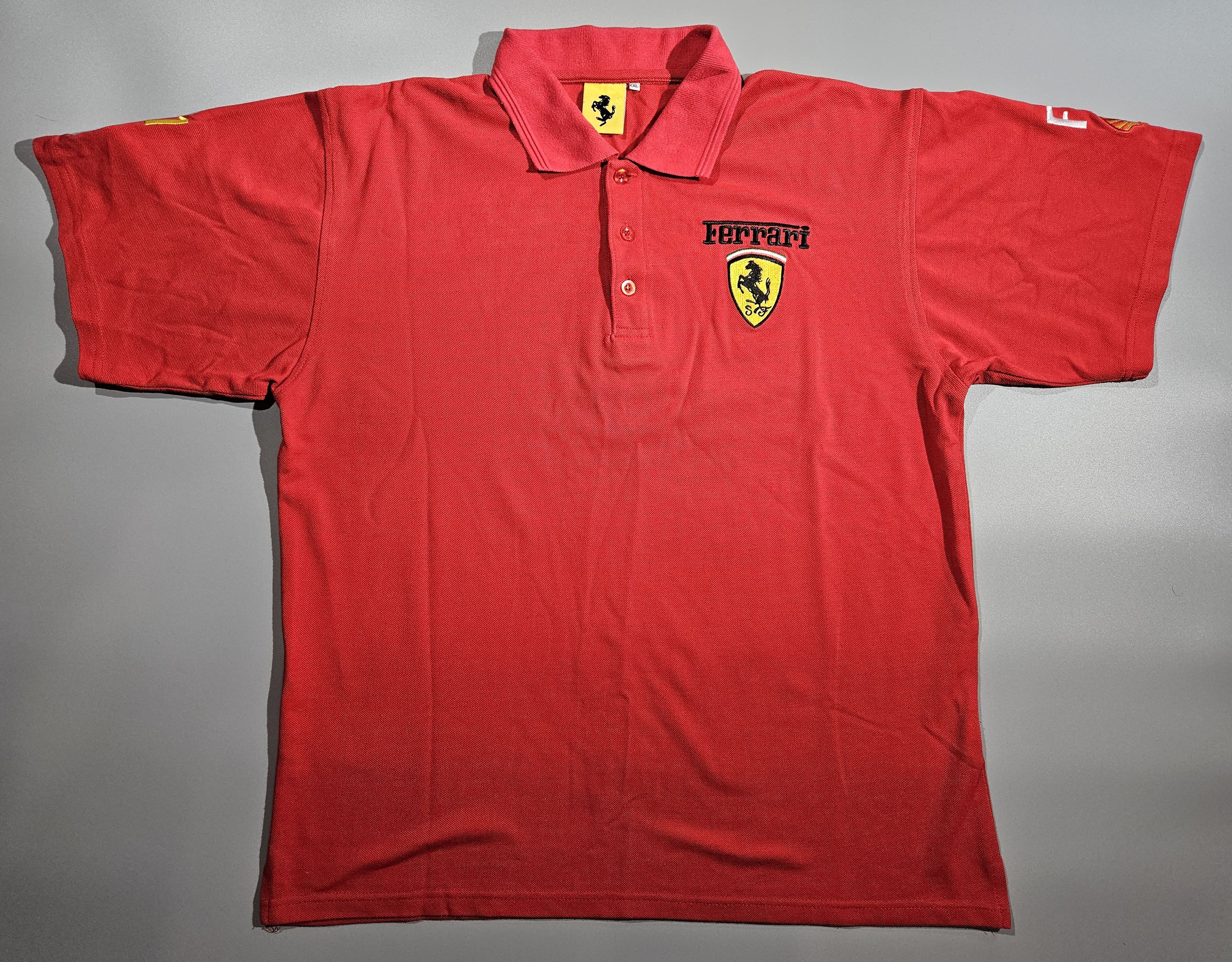Vintage Vintage Ferrari Formula One F1 Michael Schumacher Polo Shirt ...
