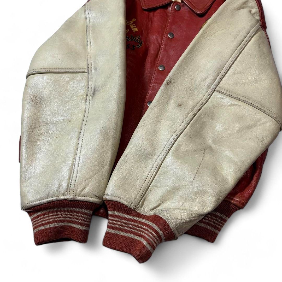 Avirex Avirex - M 1953 leather varsity jacket college stadium | Grailed