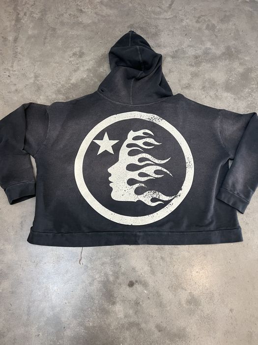 HELLSTAR Hellstar cropped hoodie | Grailed