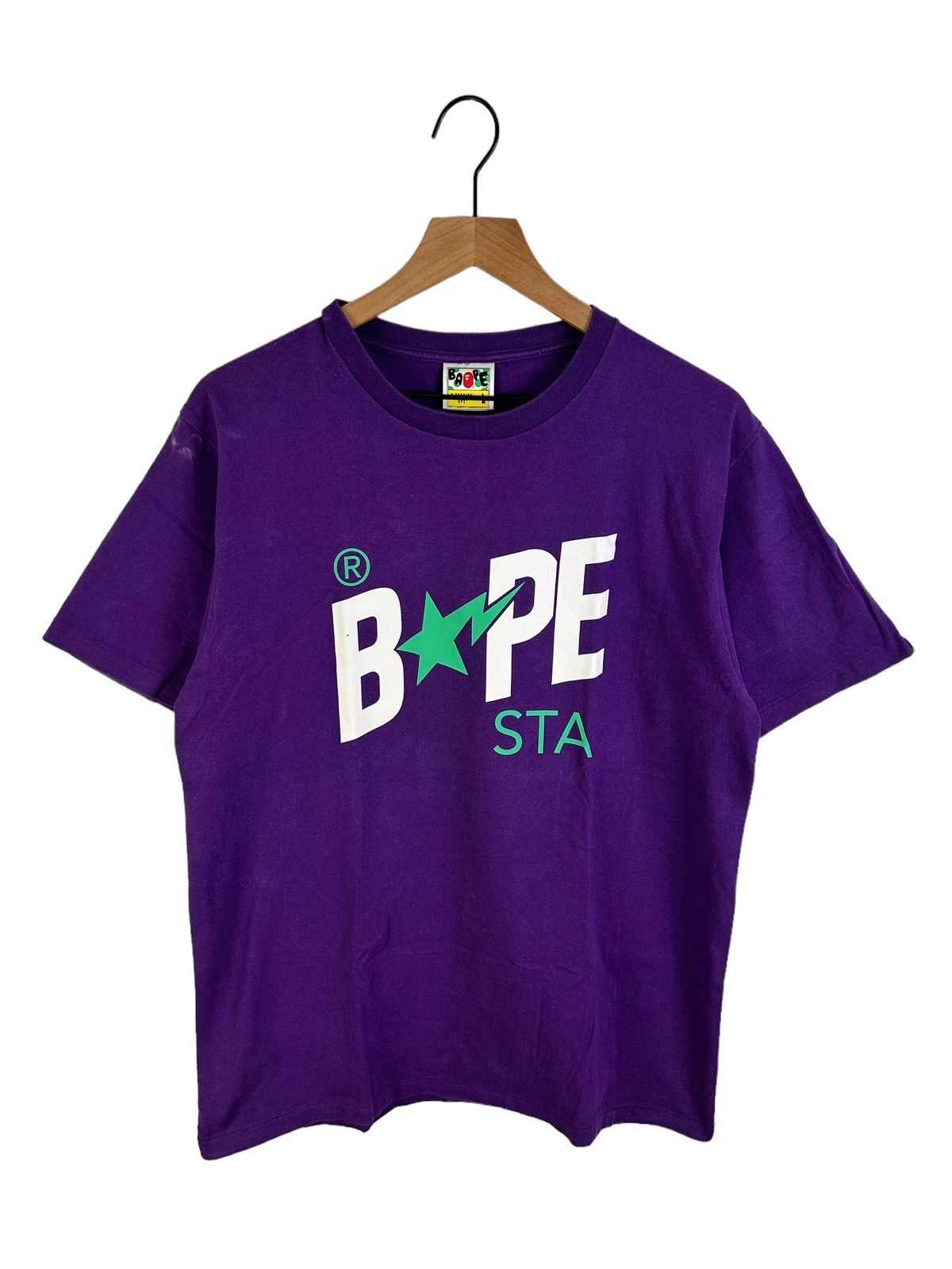 Bape Bape Star Logo Print T-Shirts | Grailed