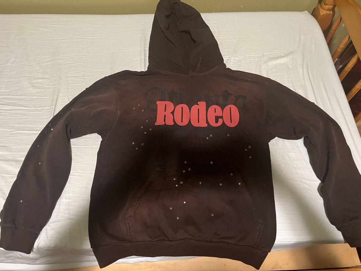 Sp5der × Travis Scott Travis Scott x Sp5der Days Before Rodeo Hoodie ...