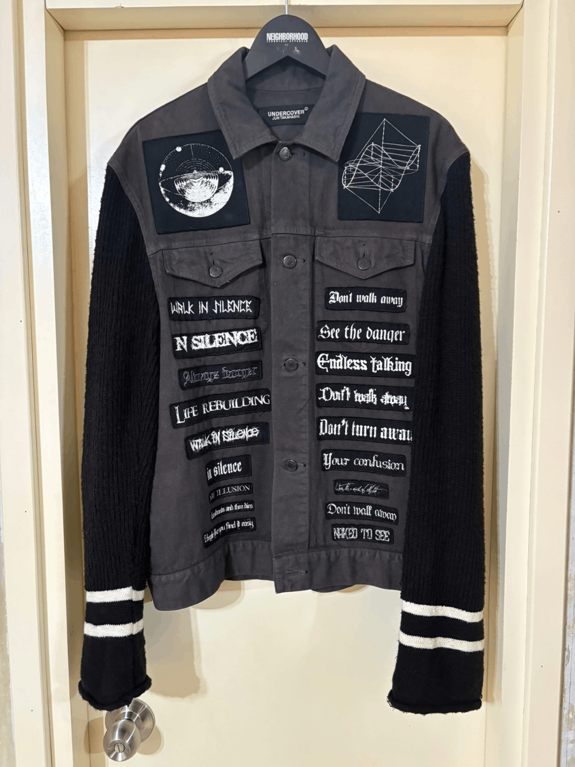 Undercover Undercover x Joy Division 18SS Patches Denim Jacket | Grailed
