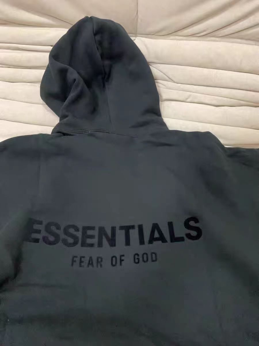 Essentials Fear of God Essentials Pullover Hoodie 'Stretch Limo' FW22 ...