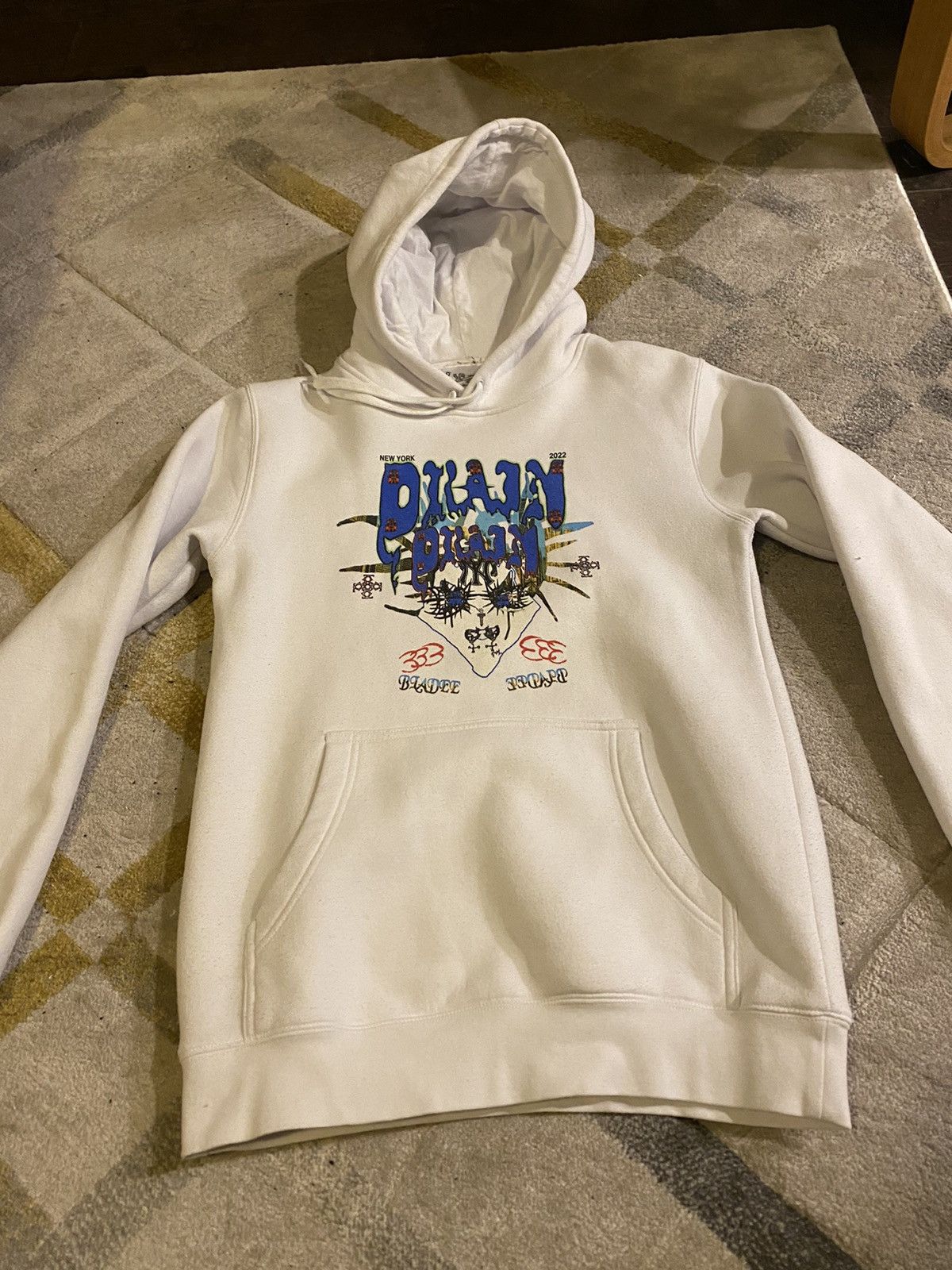 Sad Boys Bladee / Face Shield NYC Hoodie / | Grailed