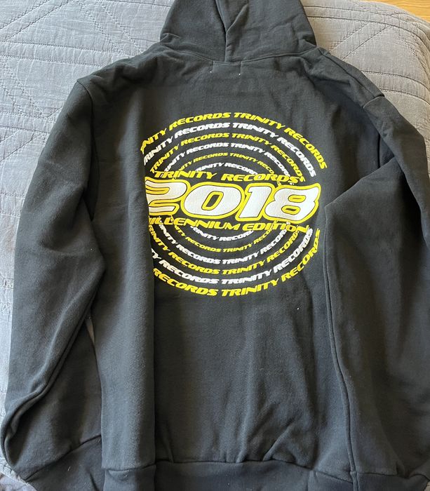 Trinity The Label Trinity Black Millennium Hoodie | Grailed