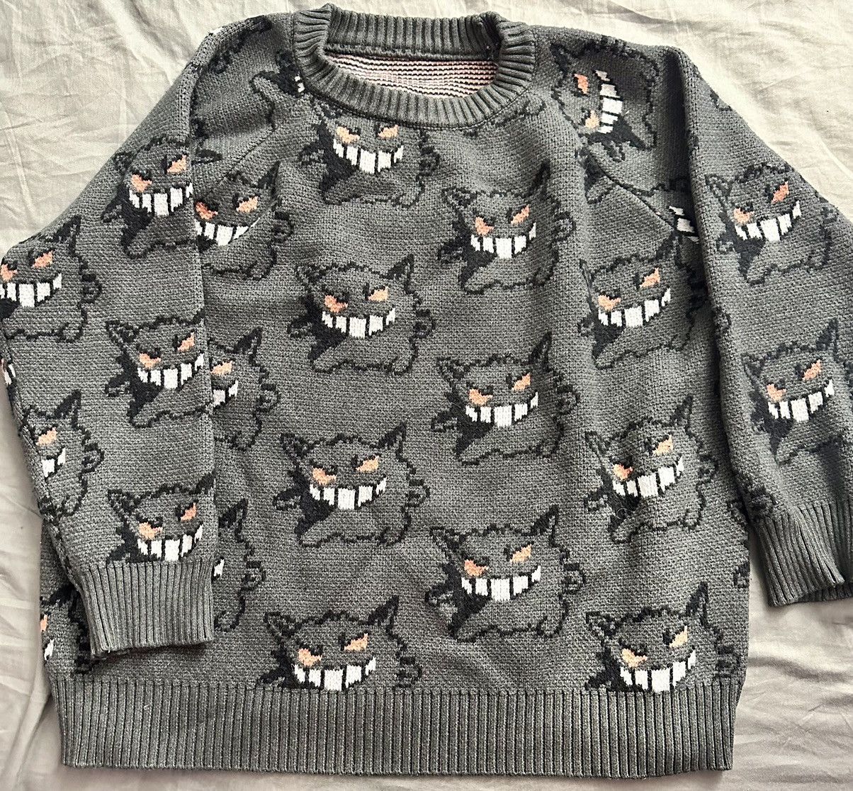 Pokemon Vintage Pokemon Gengar Sweater | Grailed