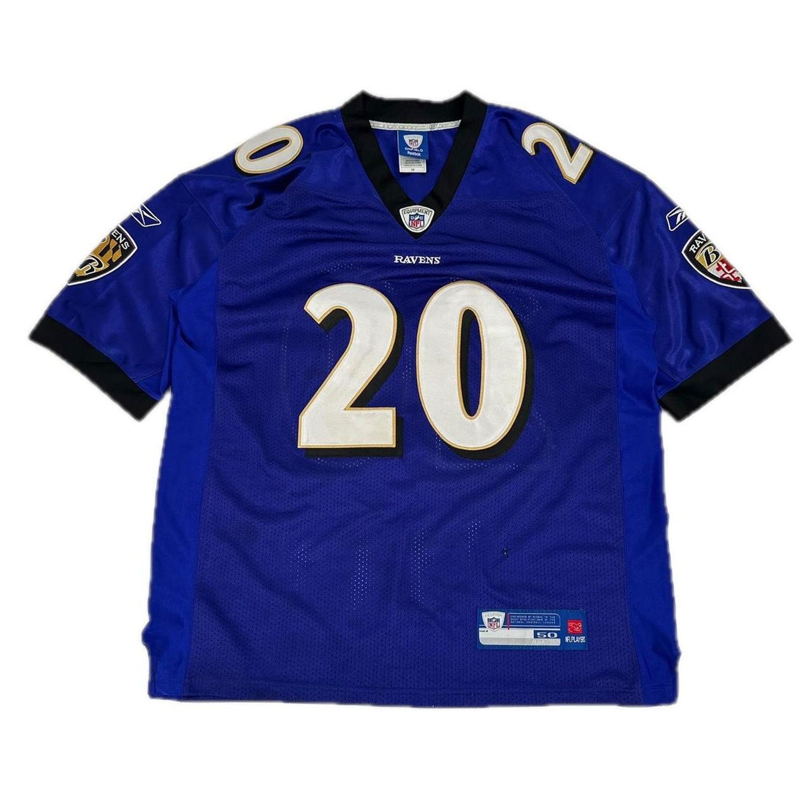 Reebok Y2k on field ed reed raven stitched jersey | Grailed