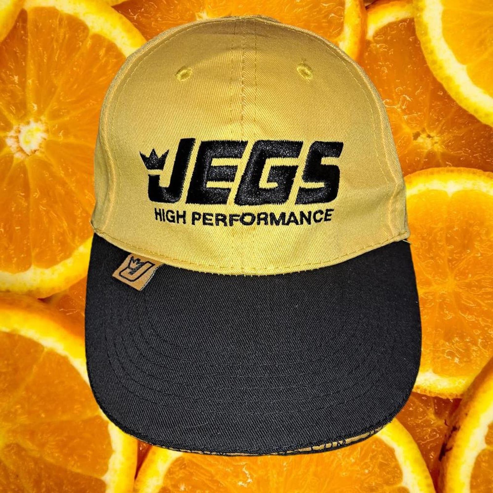 Other Jegs High Performance‎ Yellow Hook and Loop Adjustable Hat | Grailed