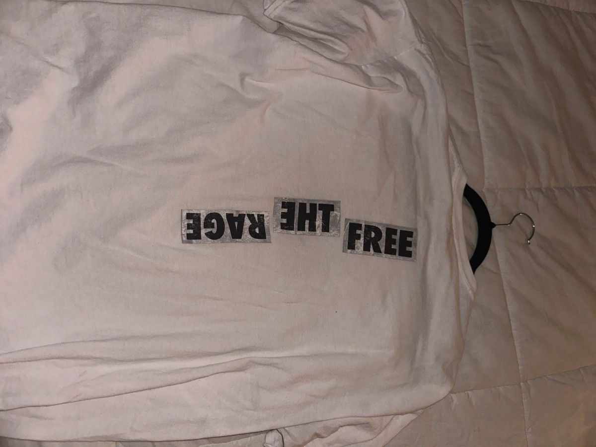 Travis Scott Travis Scott Free the Rage Mug Shot Tee | Grailed