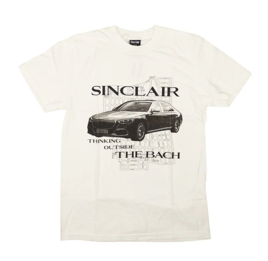 Sinclair Global Sinclair Outside Bach Short Sleeve Tee Shirt White | Grailed