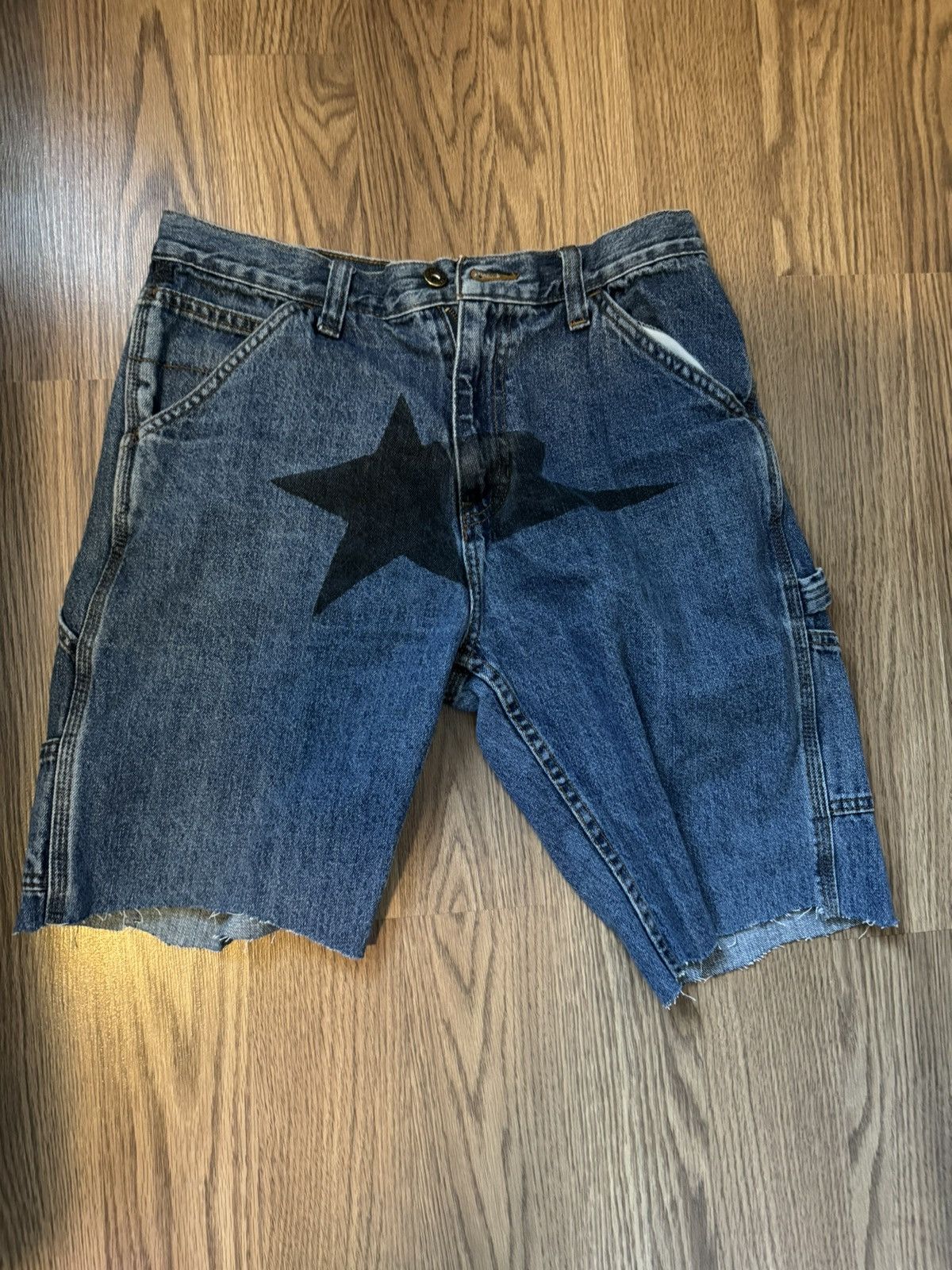 Streetwear × Vintage Custom star Jorts size 30 | Grailed