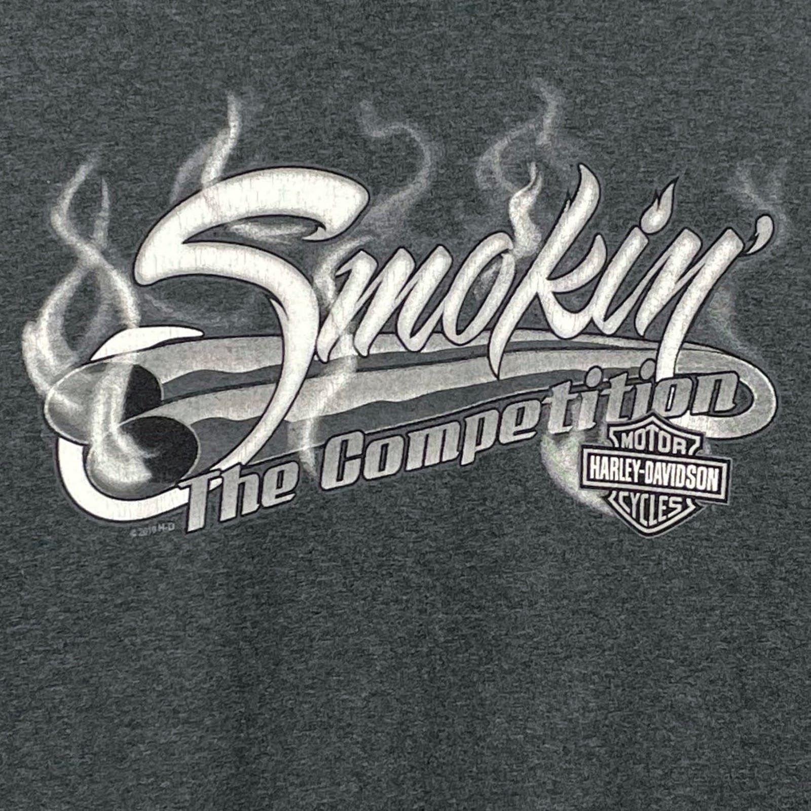 Harley Davidson × Racing × Vintage ☠️2010 H-D Smokin’ the Competition ...