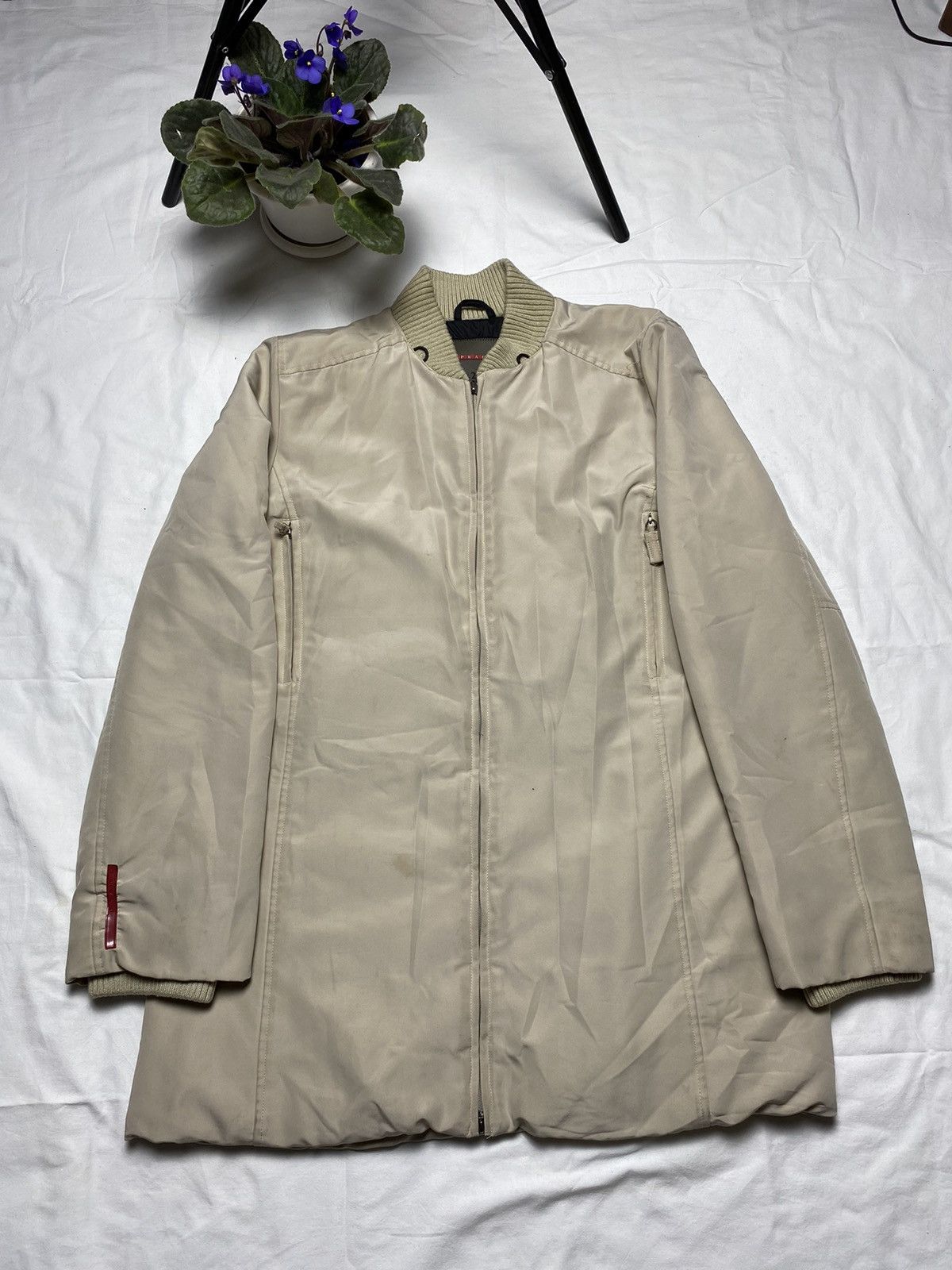 Prada × Streetwear × Vintage Prada jacket vintage red label | Grailed