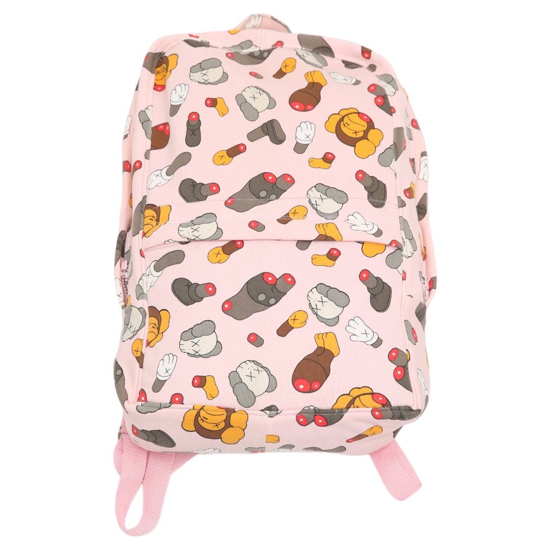 Bape × Kaws Bape x Kaws Allover Print Backpack | Grailed