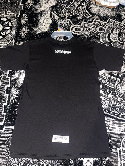 LIL PEEP Lil Peep SchemaPosse Black Grim Reaper Tshirt | Grailed