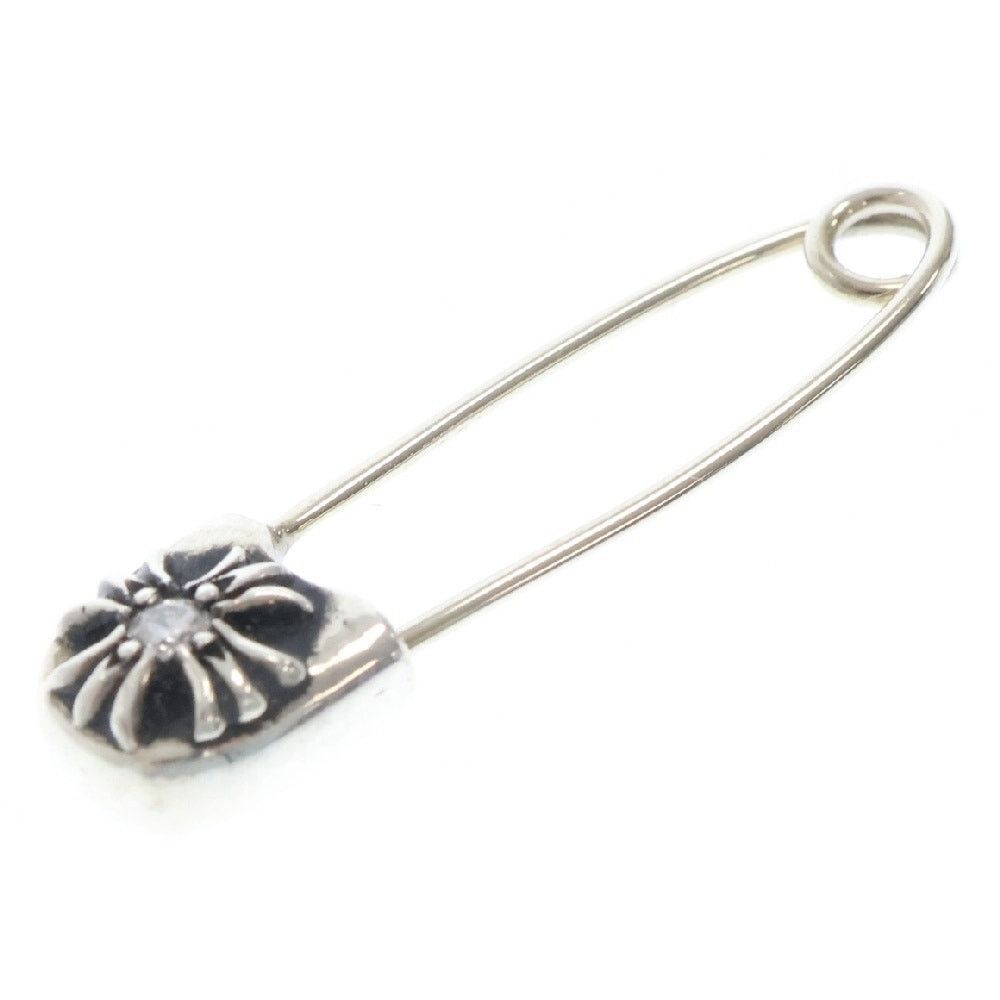 Chrome Hearts Chrome Hearts Safety Pin Silver with Diamond | Grailed
