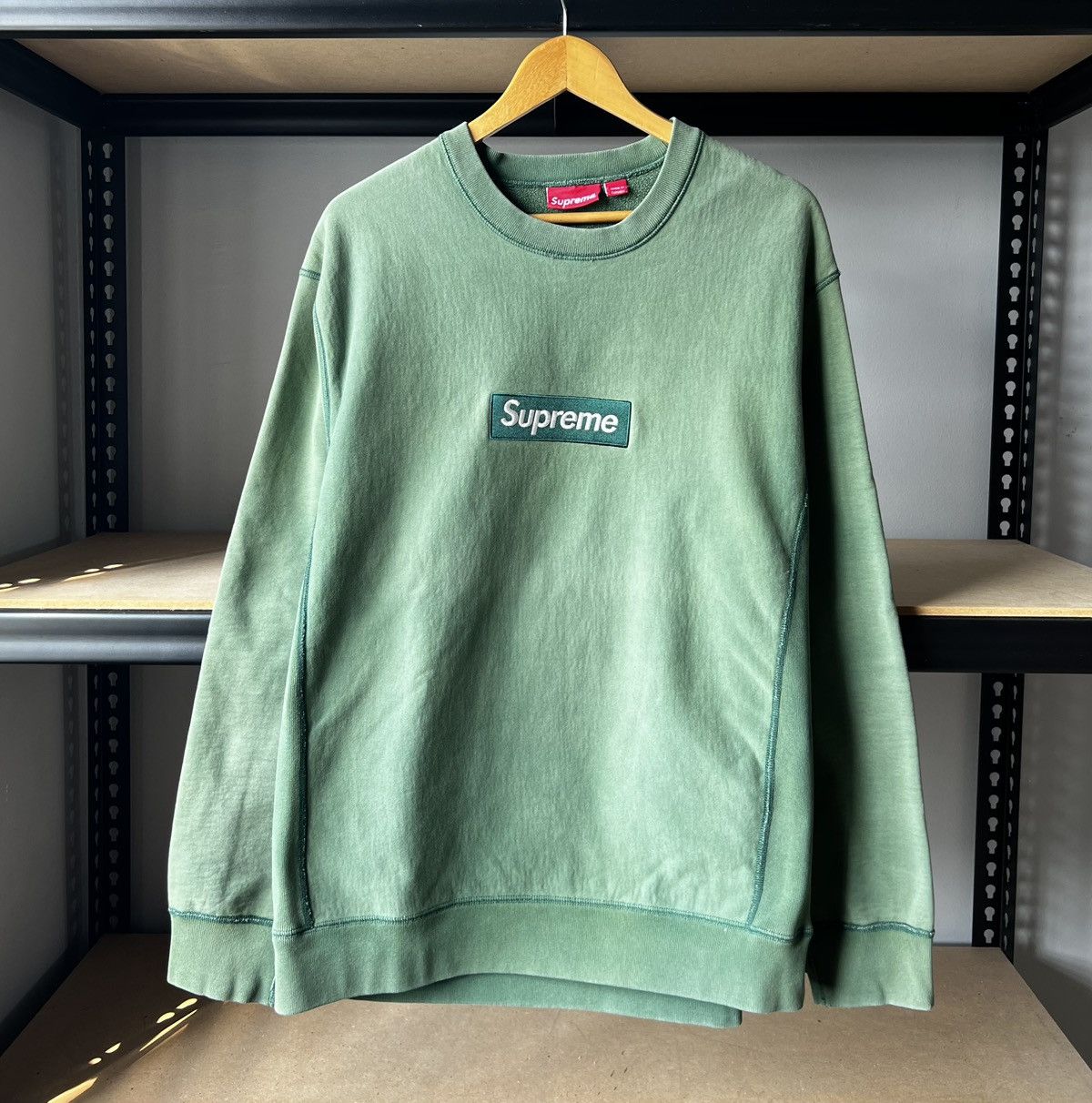 Vintage Supreme box logo [ faded ] | Grailed