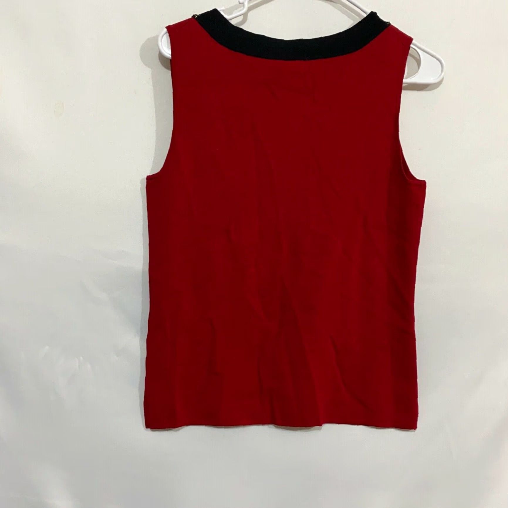 Vintage Susan Lewis Womens Red Sequin Tank Top Large Extra Large ...