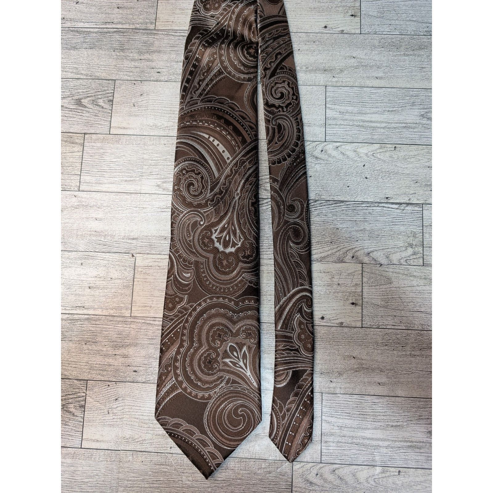 Donald Trump Donald Trump Signature Collection Paisley Necktie 100% ...