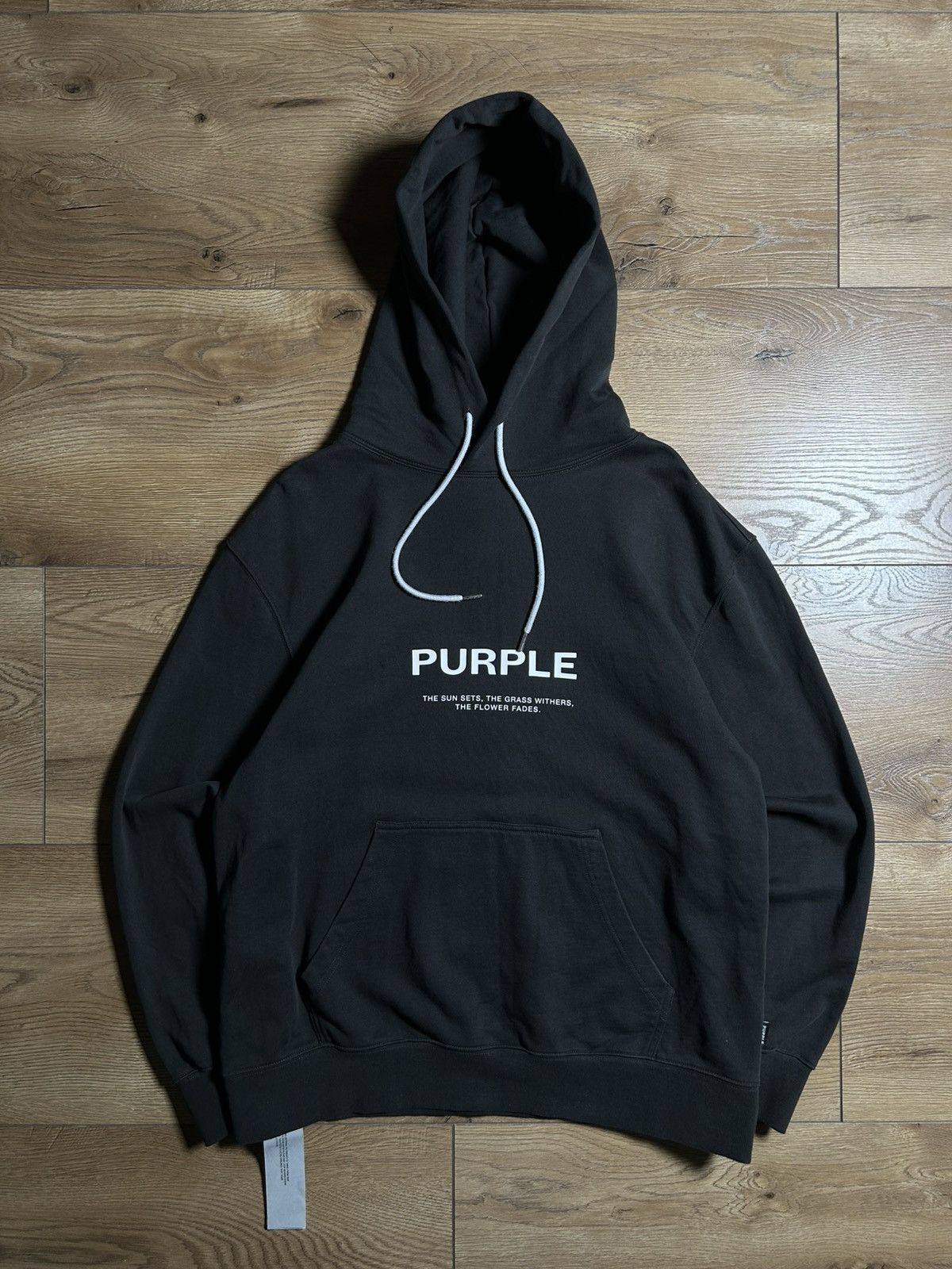 Purple × Purple Brand × Streetwear Purple Brand Hoodie Black Streetwear ...