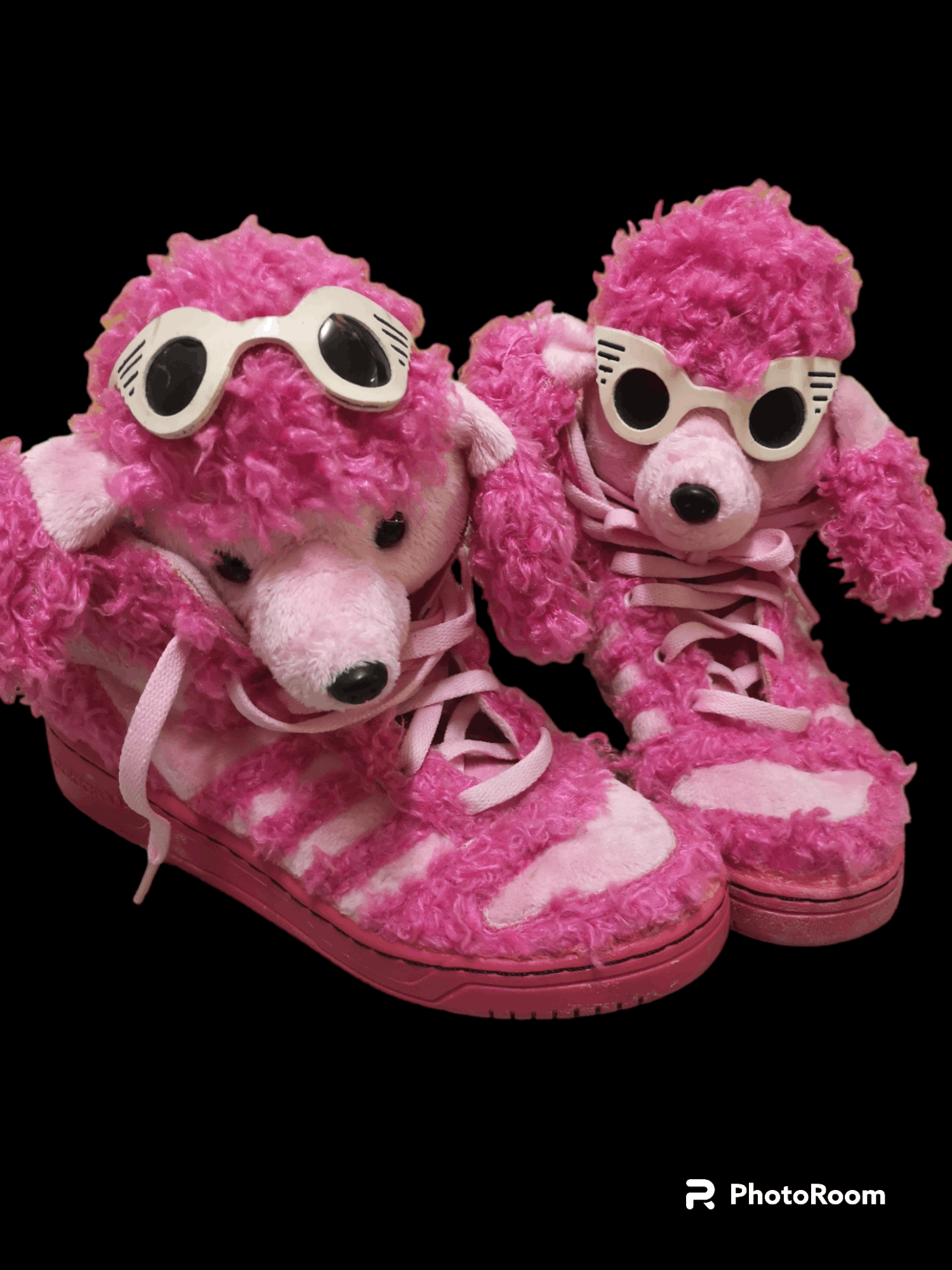 Adidas × Jeremy Scott Rare Adidas x Jeremy Scott Pink Poodle | Grailed