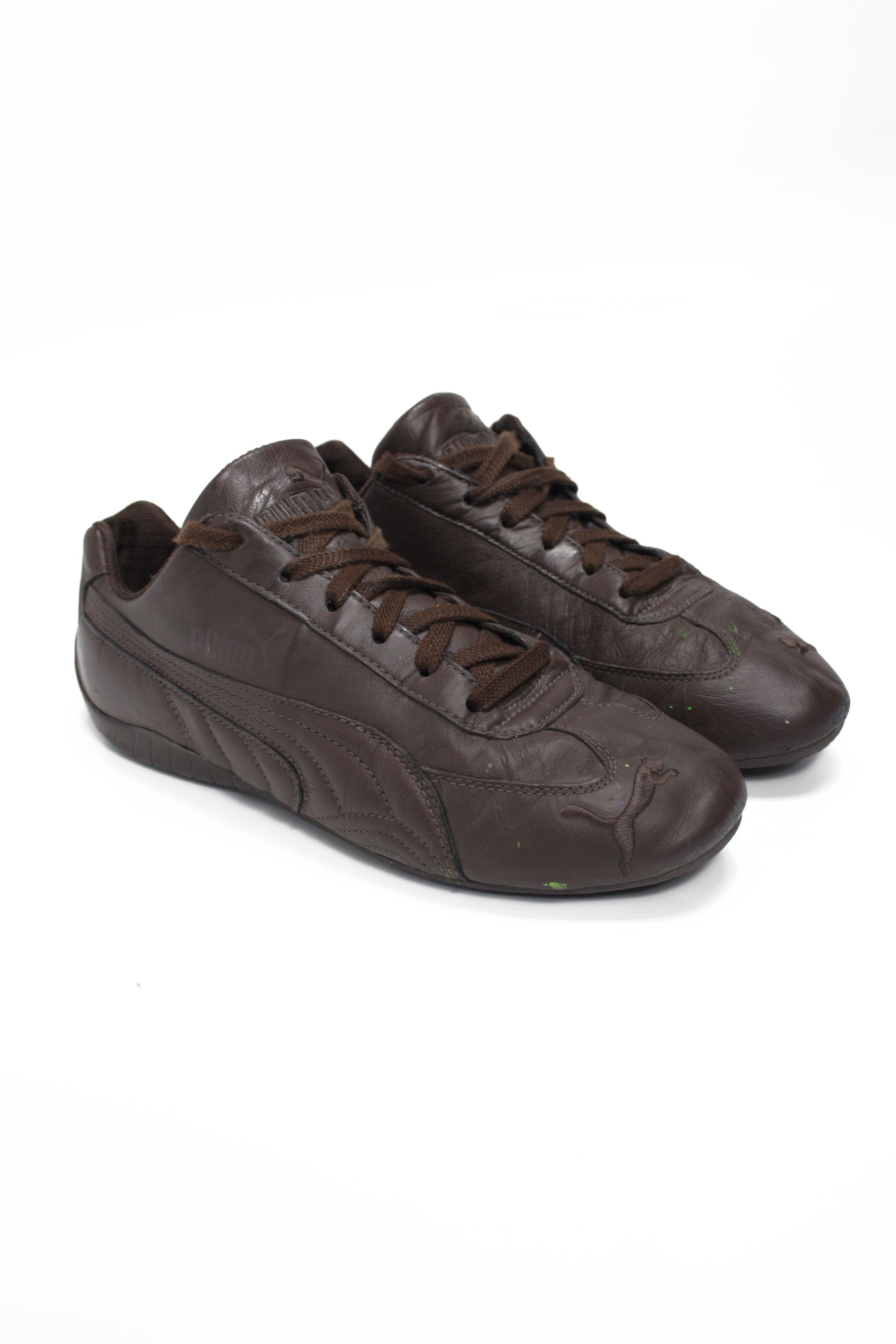Puma × Vintage Puma 2000s Vintage Leather Driving Sneaker Shoes Y2K ...