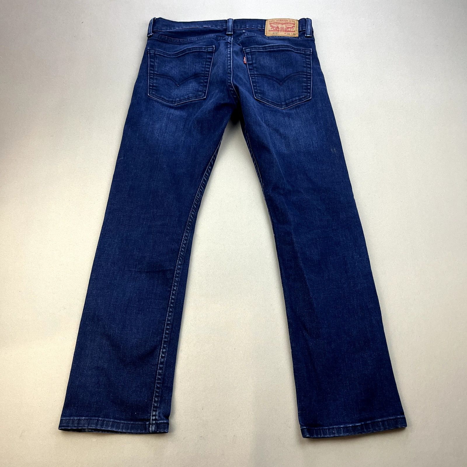 Levi s Levis 513 Jeans Mens 31x30 Blue Denim Slim Fit Straight Leg Grailed
