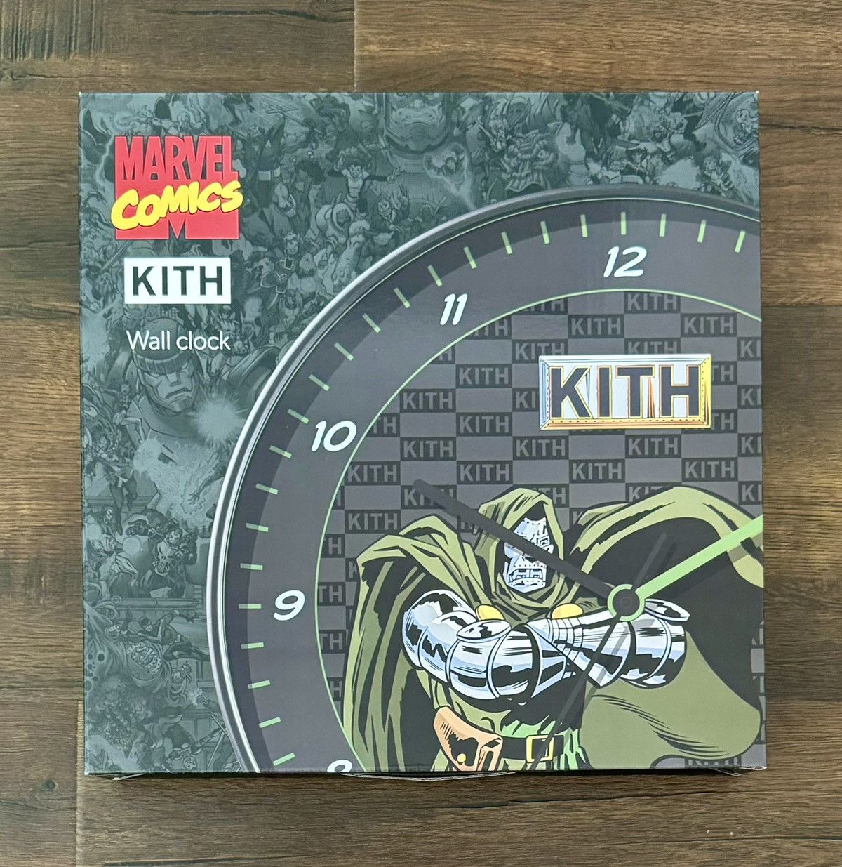 Kith × Marvel Comics Kith Marvel Dr. Doom Clock | Grailed