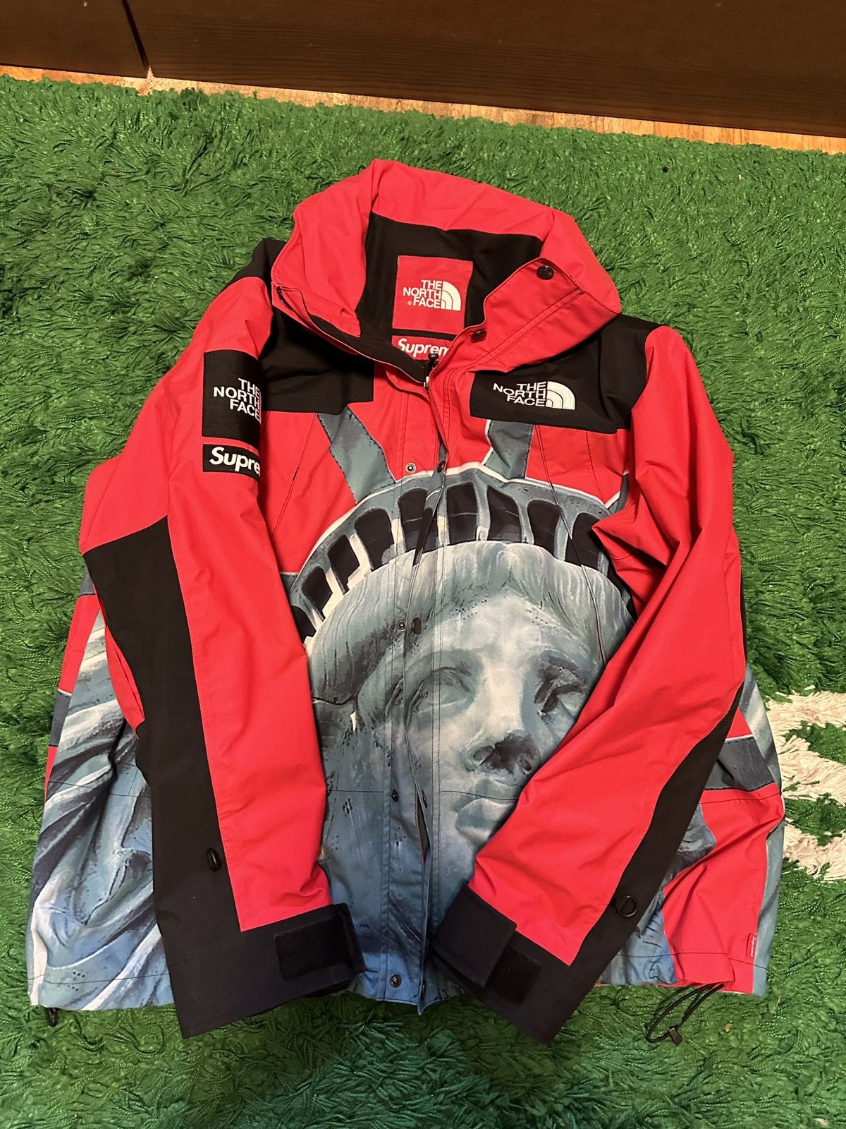 Supreme Supreme x The North Face Statue of Liberty Jacket | Grailed